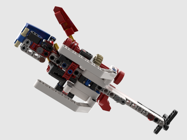 LEGO MOC Turbine Helicopter by Raptor9889 | Rebrickable - Build with LEGO