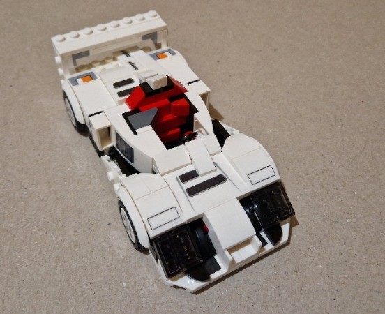 LEGO MOC 76908 LMP Race Car by Jojtek | Rebrickable - Build with LEGO