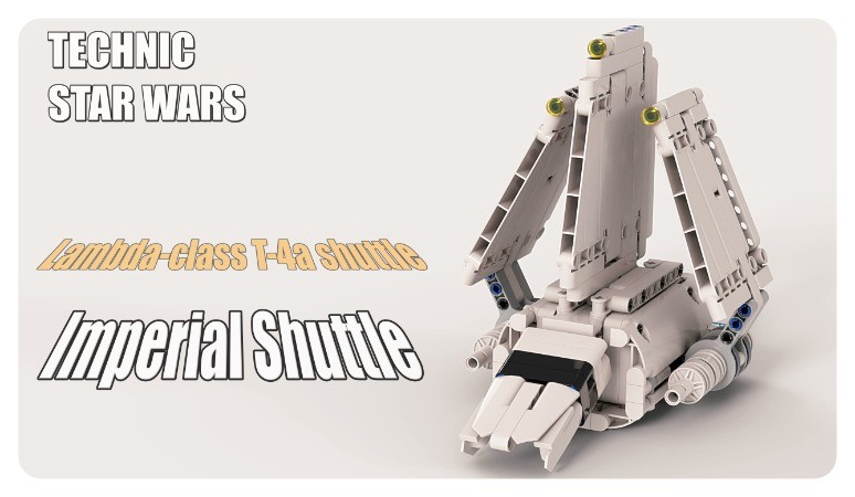LEGO MOC TECHNIC IMPERIAL SHUTTLE by pins_n_liftarms | Rebrickable ...
