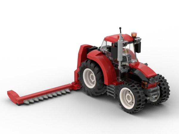 LEGO MOC Bar mower for tractor by graeymaelkyn | Rebrickable - Build with LEGO