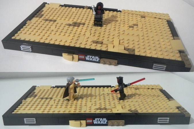 LEGO MOC Tatooine Sandbox Diorama by hglegobr1 | Rebrickable - Build ...