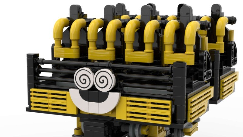 LEGO MOC ROLLERCOASTER - THE SMILER - Alton Towers by Coasters.bricks ...