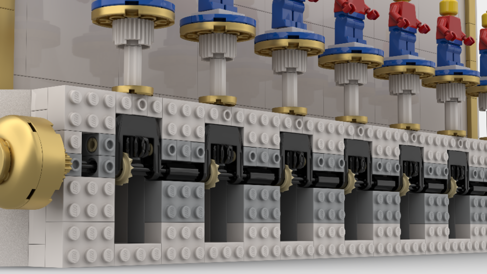 LEGO MOC-226751 Rotating Minifigure Presentation Stage With ...