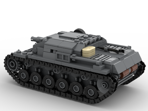 LEGO MOC WW2 StuG III Ausf B Custom Building Instructions by ModernBrix ...