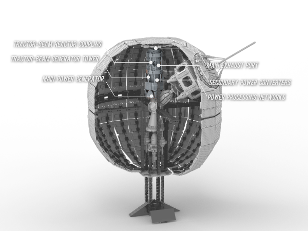 LEGO MOC UCS Death Star I - accurate internal structure by FOR THE ...