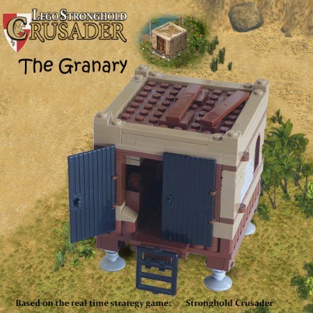 LEGO MOC-165036 Stronghold Granary by Legocionado | Rebrickable - Build ...