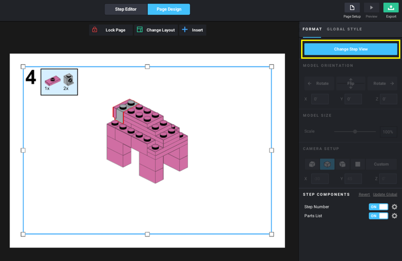Rebrickable Help Guide: Studio - Making Instructions | Rebrickable ...