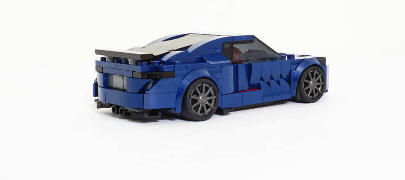 LEGO MOC 76920 Alpine A110 by KMPMOCS | Rebrickable - Build with LEGO