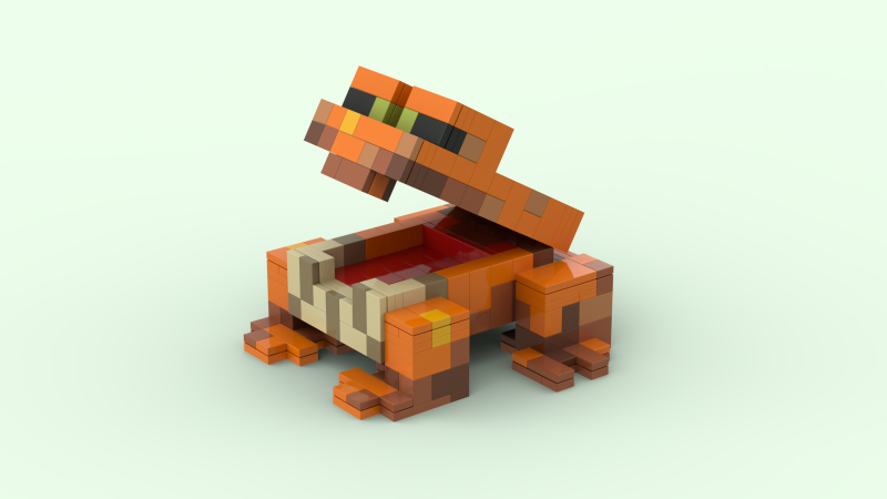 LEGO MOC Frog by brickfolk | Rebrickable - Build with LEGO