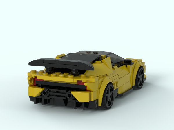 LEGO MOC [FREE] Lamborghini Huracan Performante by YourFavouriteMocs | Rebrickable - Build with LEGO