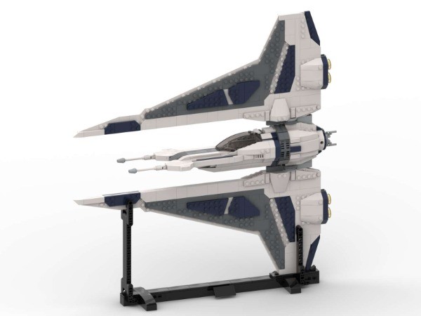 LEGO MOC Mandalorian starfighter Kom'rk-class fighter by LeslieLee ...