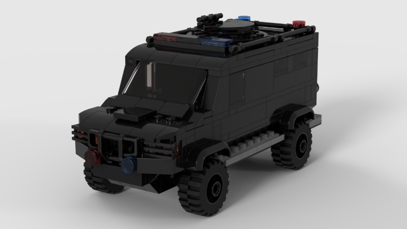 LEGO MOC SWAT Truck - Lenco Bearcat by Gamma Bricks | Rebrickable ...
