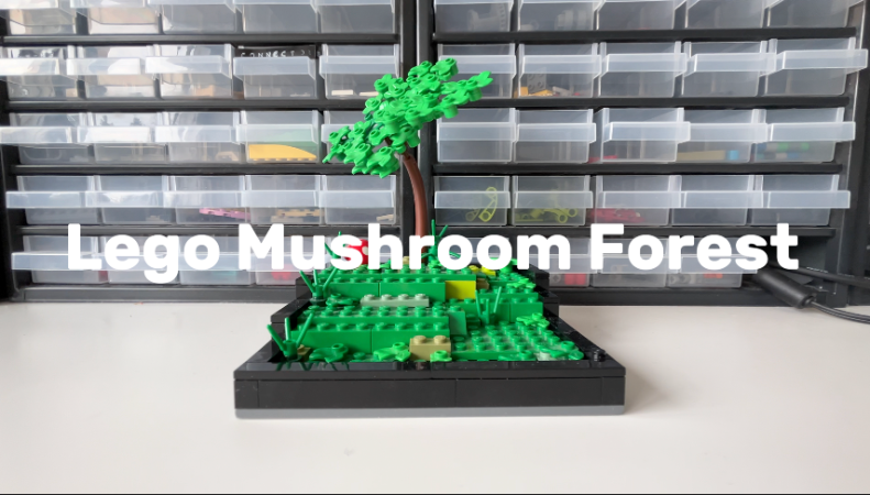 LEGO MOC LEGO Mushroom forest by BrickMansion | Rebrickable - Build ...