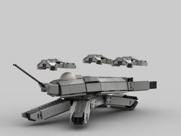 LEGO MOC Futuristic Military Drone by Futurism_Lego | Rebrickable ...