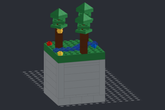 LEGO MOC Micro World: The Secret Cave Base by LegacyLego | Rebrickable ...