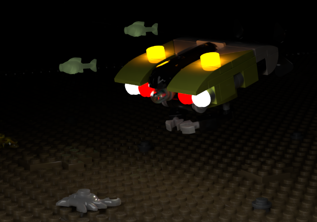LEGO MOC ROV Robotic Submarine by OrchardBuilds | Rebrickable - Build ...