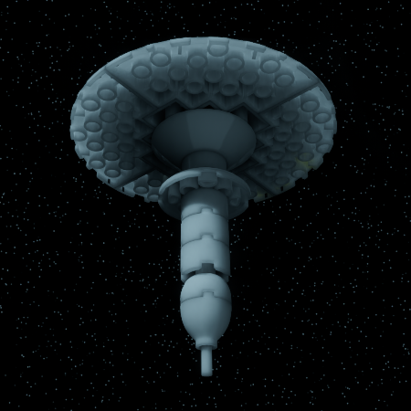 LEGO MOC Mini Space Dock by EZProductions | Rebrickable - Build with LEGO