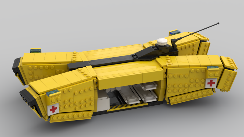 LEGO MOC Medical Evacuation Vehicle by Futurism_Lego | Rebrickable ...