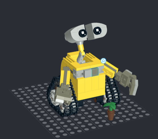 LEGO MOC mini WALL-E by long112358 | Rebrickable - Build with LEGO