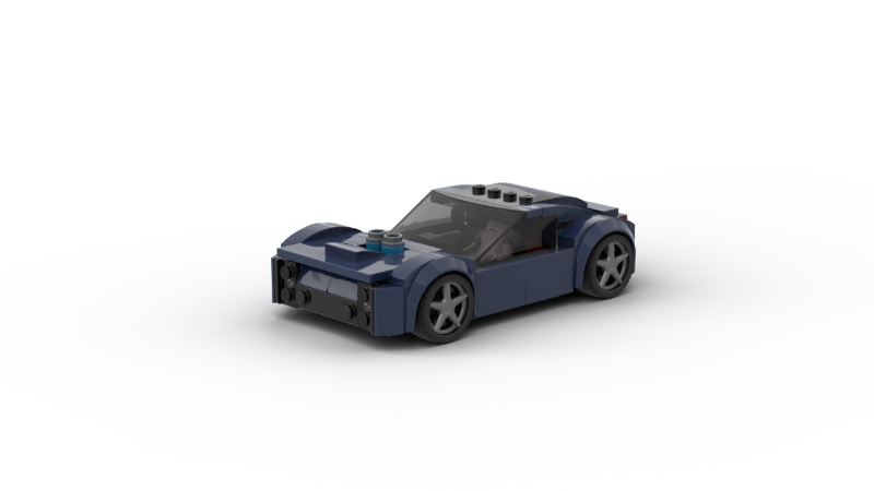 LEGO MOC 76920-2 Sports Car by n2brick | Rebrickable - Build with LEGO