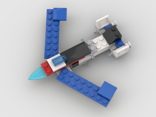 LEGO MOC 30510 - F-14 Tomcat by ChiLegGodt | Rebrickable - Build with LEGO