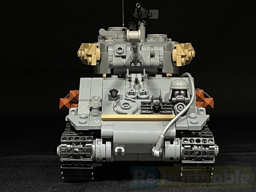 LEGO MOC-248644 M4A3E8 Sherman "Fury" by lukemocs | Rebrickable - Build ...