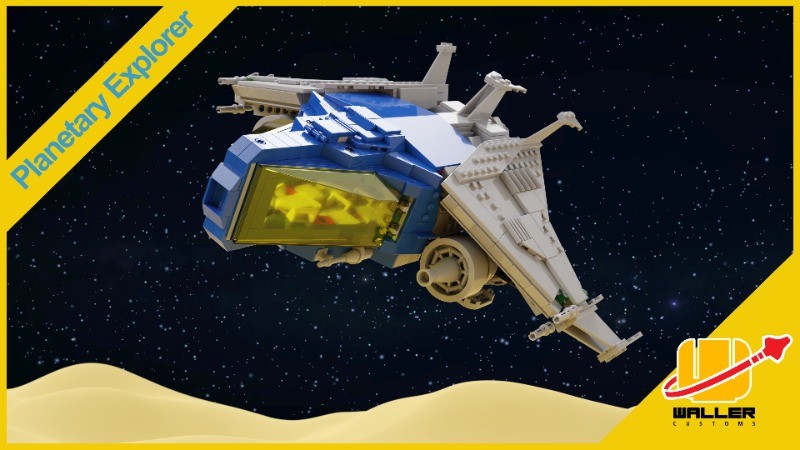 LEGO MOC 10497 - Planetary Explorer - Galaxy Explorer Alternate Build ...