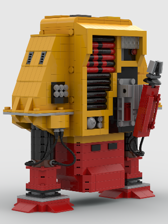 LEGO MOC Silent Running Robot Drones Dewey, Huey, and Louie by enfurnoh ...