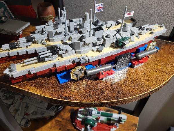 LEGO MOC HMS Warspite by RMC1138 | Rebrickable - Build with LEGO