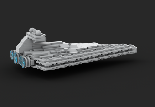 LEGO MOC Mini Imperial Star Destroyer by Alcestis | Rebrickable - Build ...