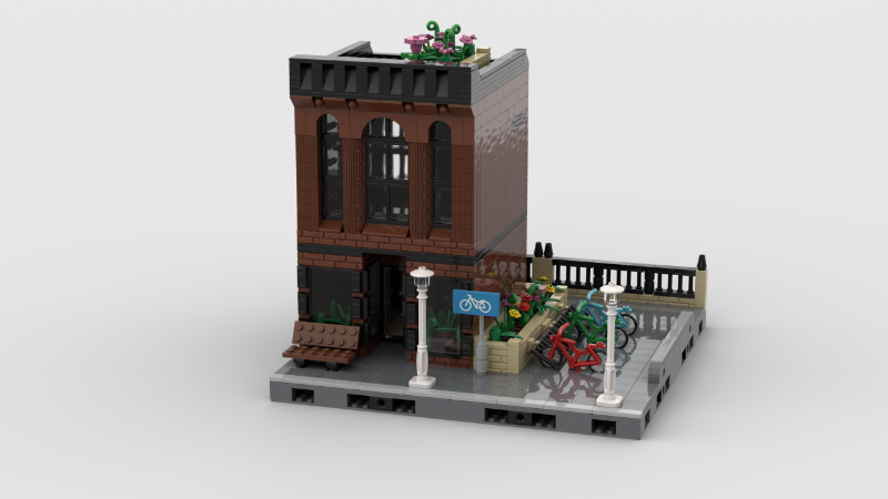 LEGO MOC Modular MOC Stand 32x32 by Quczi142 | Rebrickable - Build with ...