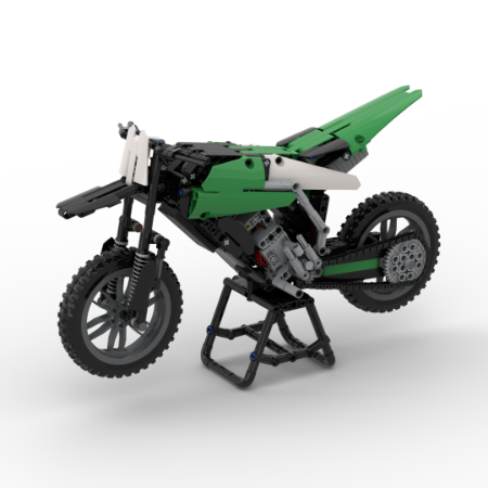 LEGO MOC motocross kawasaki by lego_xtremcar | Rebrickable - Build with ...