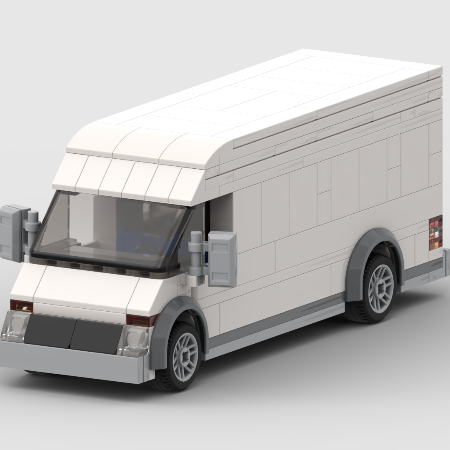 LEGO MOC Cargo van by CrazyCreeper39 | Rebrickable - Build with LEGO