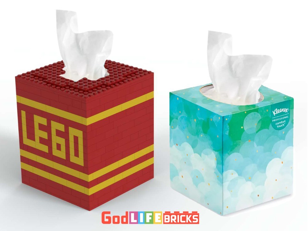LEGO MOC-228020 Tissue Box Enclosure by GodLifeBricks | Rebrickable ...