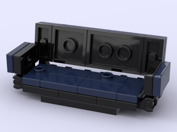 LEGO MOC Park bench MOC by TheRoaringBricks | Rebrickable - Build with LEGO