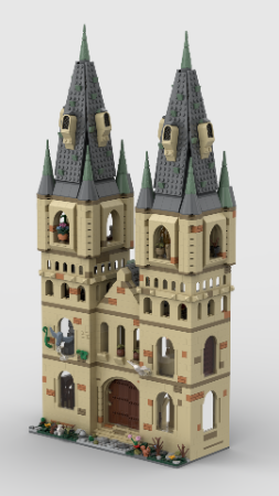LEGO MOC Bell Tower by Polokot | Rebrickable - Build with LEGO