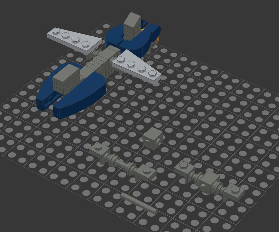 LEGO MOC-258385 mini munificent class cruiser by fizzyfazz ...