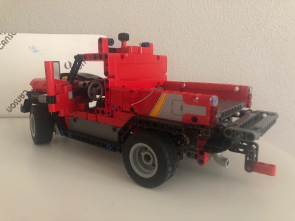 LEGO MOC 42098: Pickup Truck with UTV Trailer by MattBuildz ...
