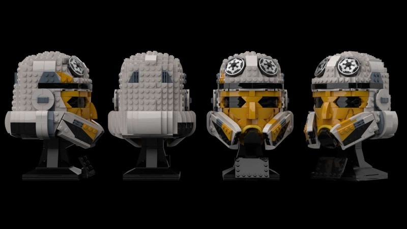 LEGO MOC Helmet Captain Enoch by Alex_BricKartuss | Rebrickable - Build ...