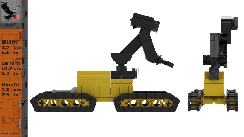 LEGO MOC Chernobyl RC MF-3 by NightHawk11991 | Rebrickable - Build with ...