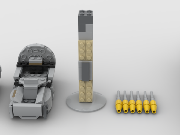 LEGO MOC Tie striker with side builds by Pudding_Player | Rebrickable ...