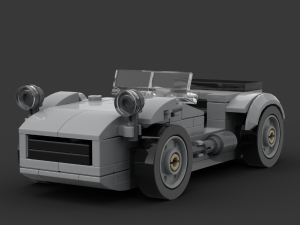 LEGO MOC Lotus 7 (1950's) by 6th gear | Rebrickable - Build with LEGO