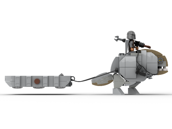 LEGO MOC Blurrg with The Mandalorian by PedroJ | Rebrickable - Build ...