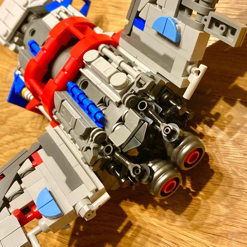 Review: MOC-128778 X1-B500 Freedom Rebel Bomber | Rebrickable - Build ...