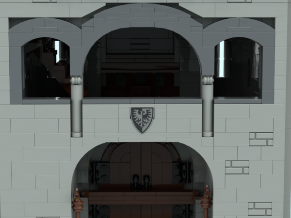 LEGO MOC Castle gatehouse by Castle_Builder | Rebrickable - Build with LEGO