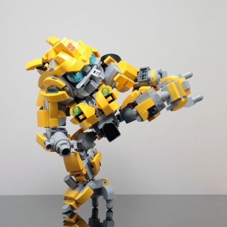 LEGO MOC BUMBLEBEE M1-TRANSFORMERS by choi_dambaek | Rebrickable ...