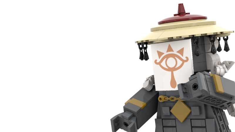 LEGO MOC Monk Maz Koshia Buildable Character from the Legend of Zelda ...