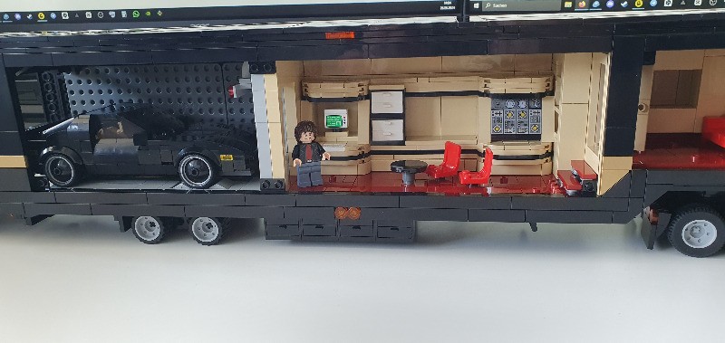 LEGO MOC Knight Rider Mobile Command Center by Maiku__san | Rebrickable ...