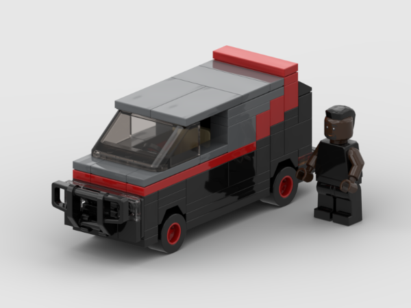 LEGO MOC-161474 A-Team Van by galmar | Rebrickable - Build with LEGO