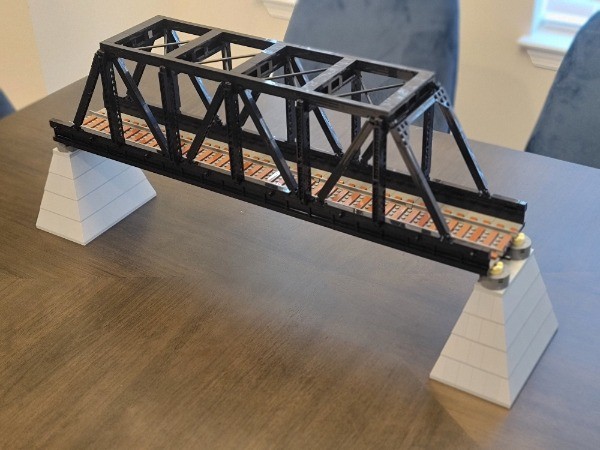 LEGO MOC Iron Truss Railway Bridge by MasterBuilderKTC | Rebrickable ...